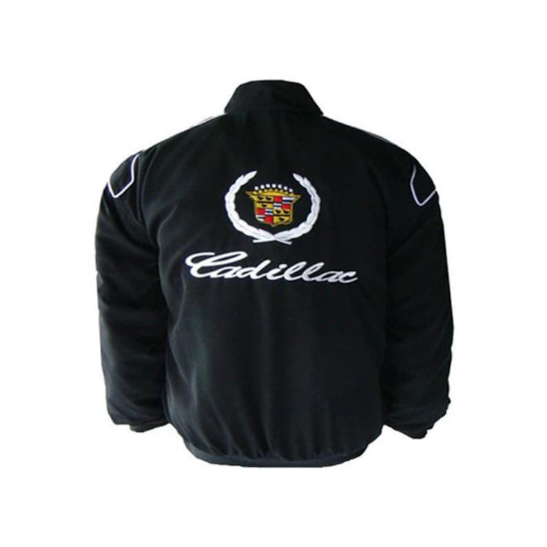 Cadillac BLACK Racing Jacket Nascar Racing Jacket - Etsy