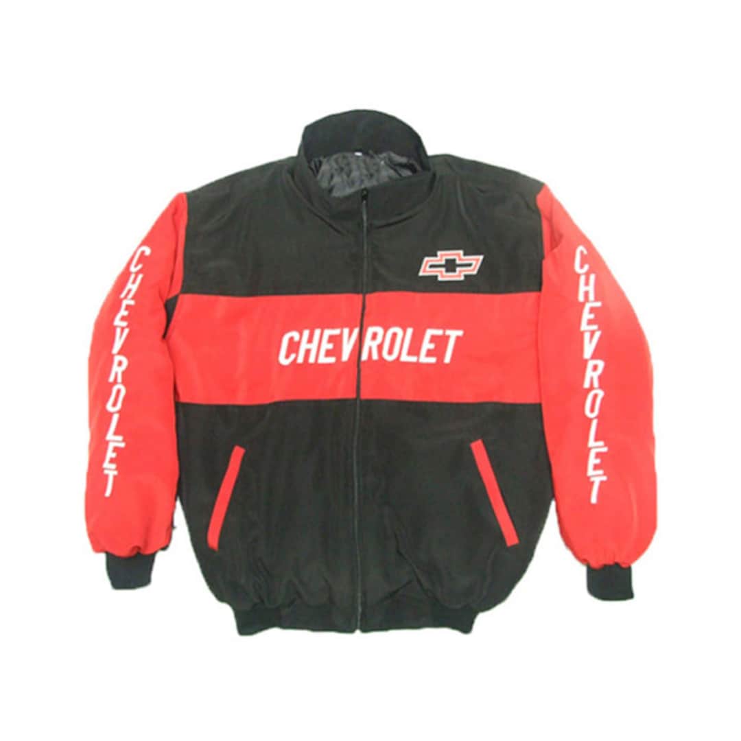 Chevy Chevrolet Racing Jacket Red and Black Nascar Racing - Etsy