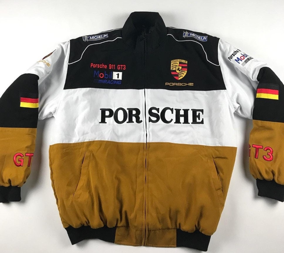 Custom Racing Jacket Black NASCAR Jacket Racer Jacket Racing Jacket Men ...