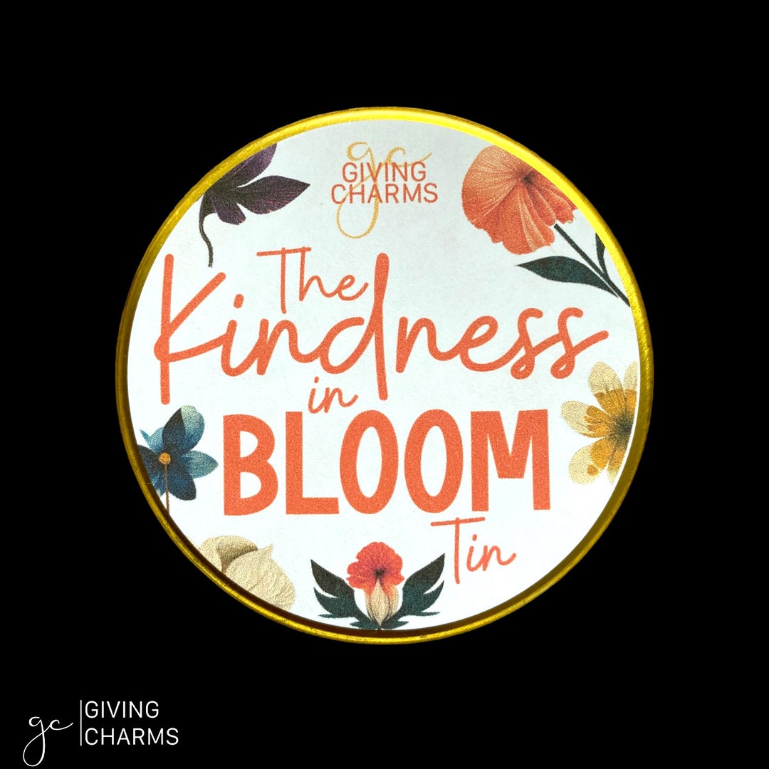 The Kindness in Bloom Tin - Etsy