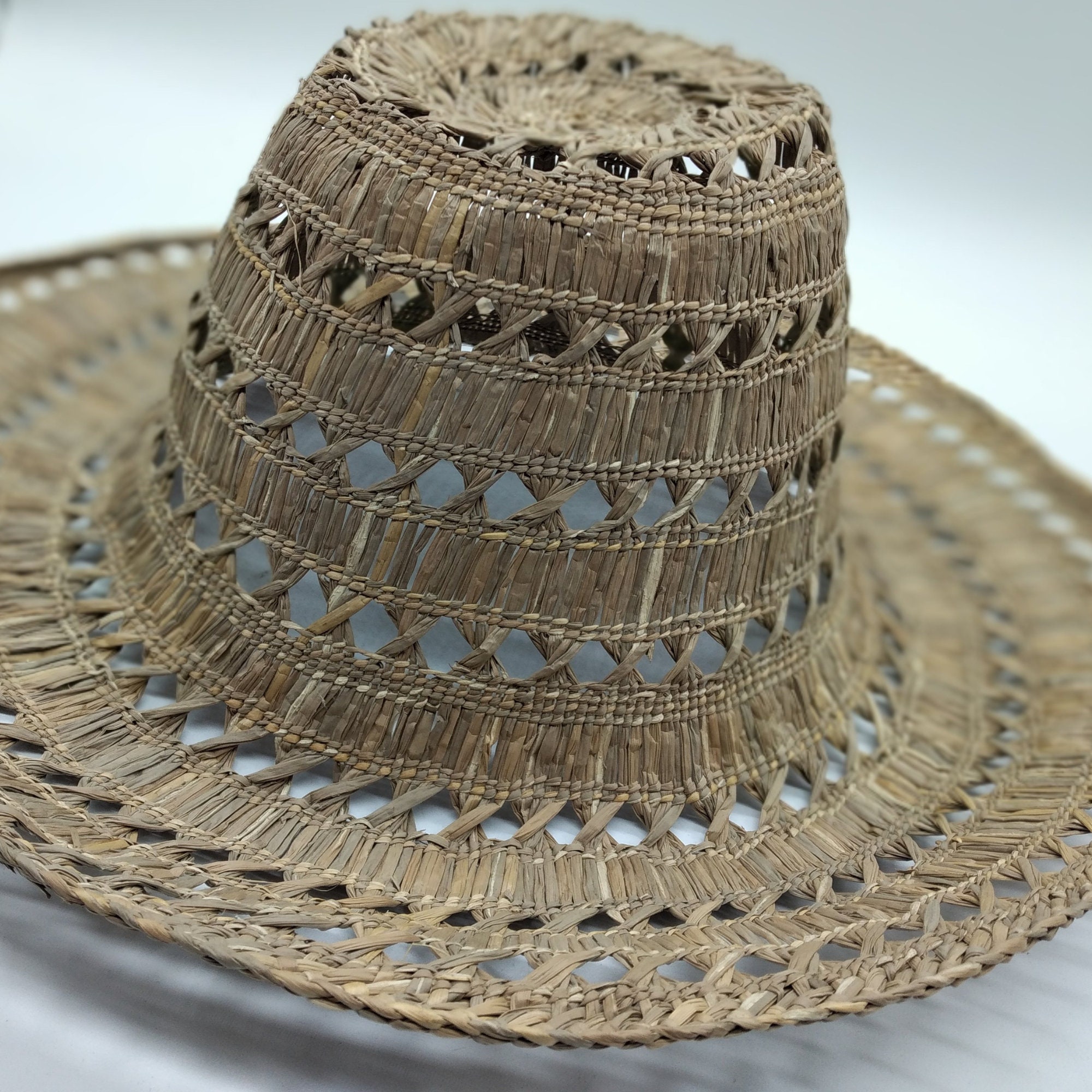 Straw Capeline, Natural Color Capeline, Summer Hat - Etsy Australia