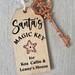 Personalised Santa's Magic Key Santa Key Christmas Eve Santa Stop Here ...