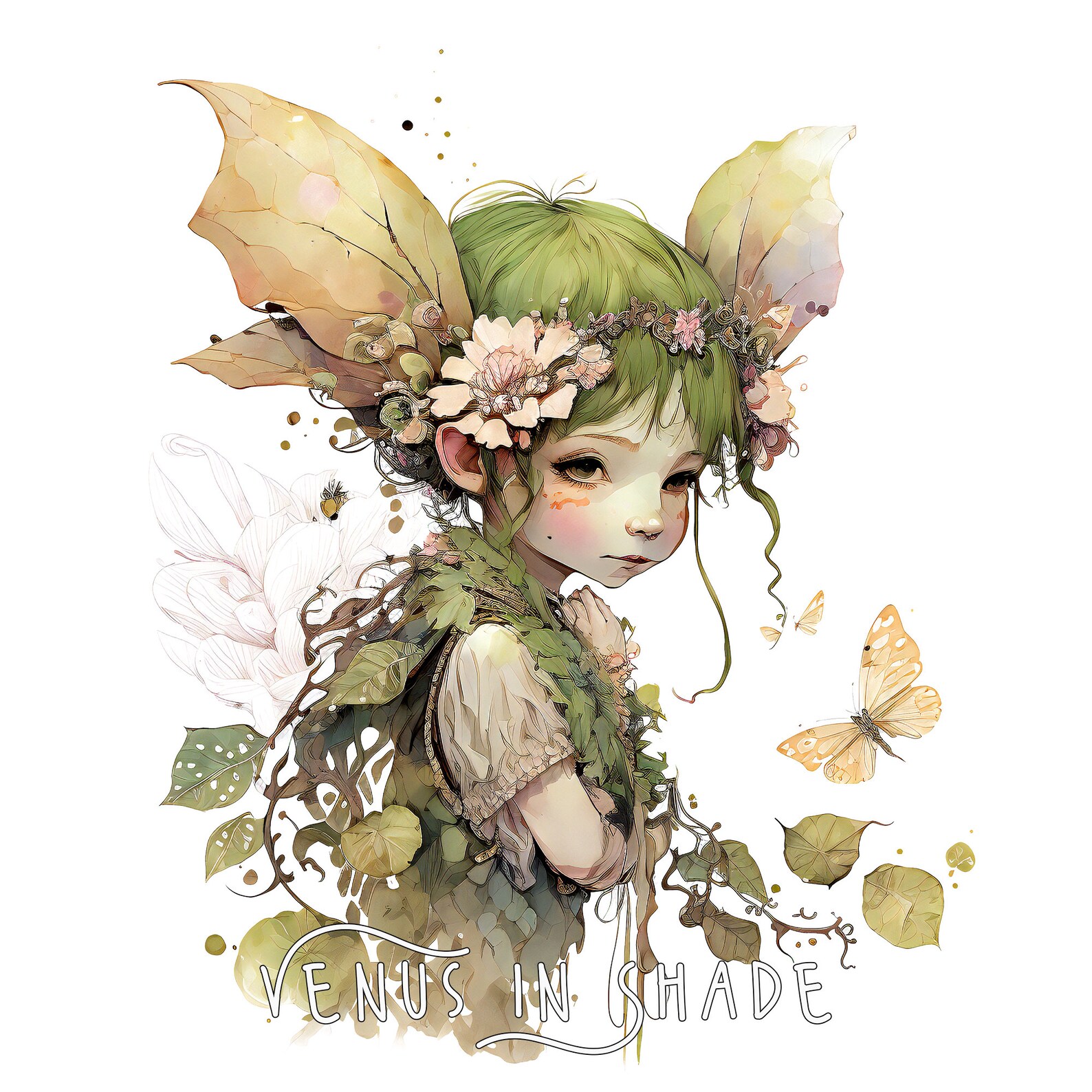 Garden Fairies Fairy Sprite Fay Fae Creatures Elven Elf Elves Forest ...