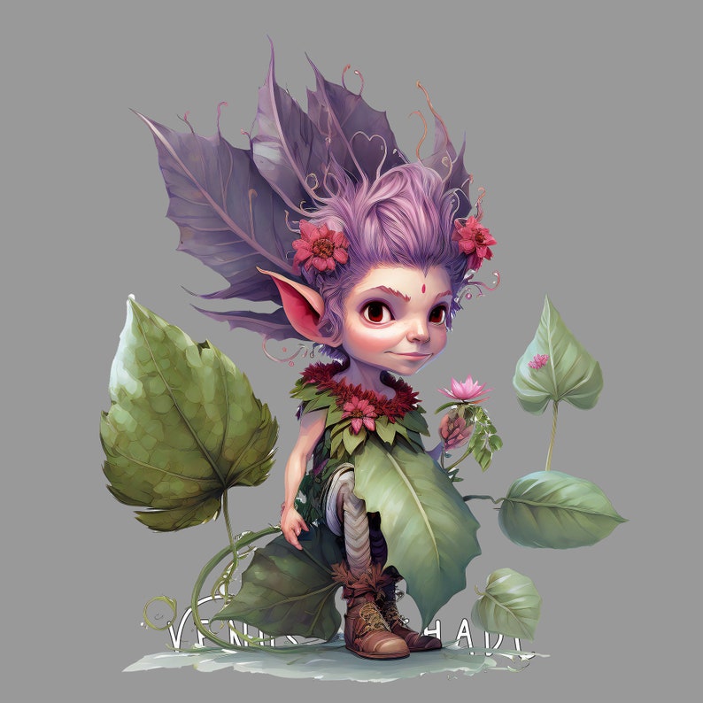 Garden Fairies Fairy Sprite Fay Fae Creatures Elven Elf Elves Forest ...