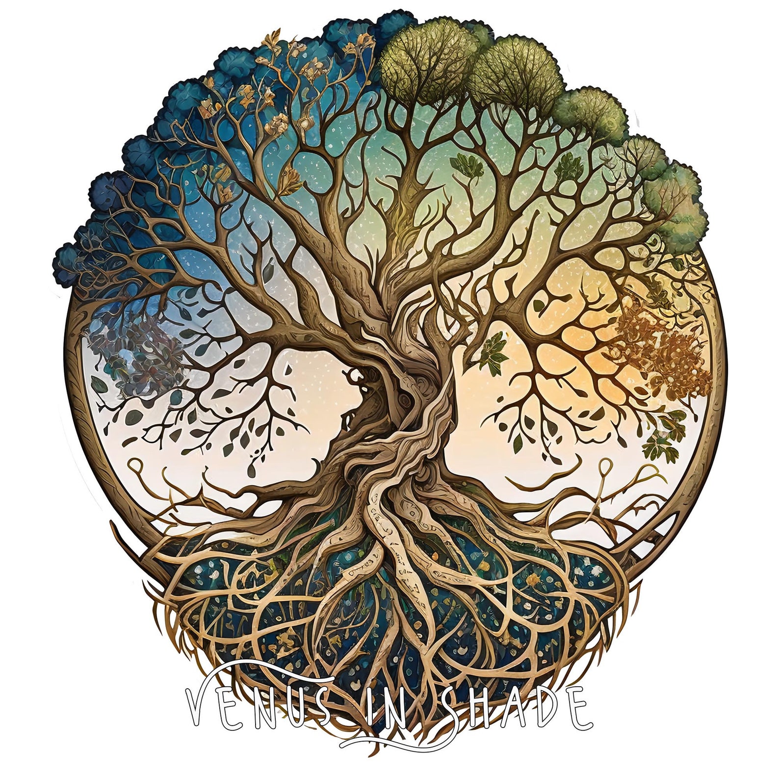 Tree of Life Tree Earth and Nature Lovers Organic Gift Decor - Etsy