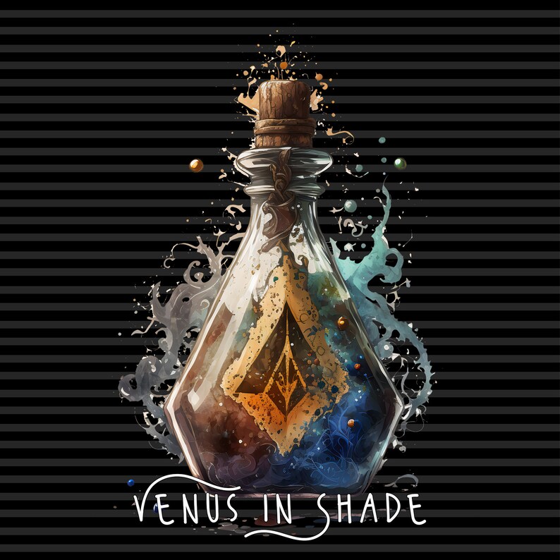 Magic Potion Bottle Apothecary Bottle DND MTG Card Dungeon Master ...