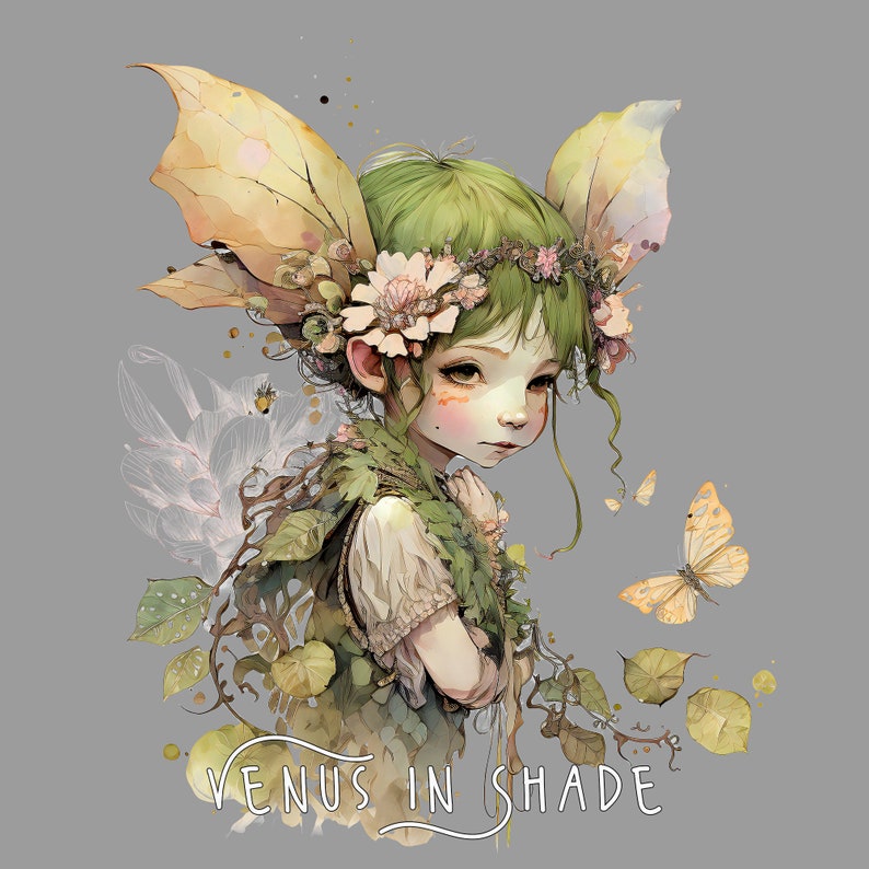 Garden Fairies Fairy Sprite Fay Fae Creatures Elven Elf Elves Forest ...