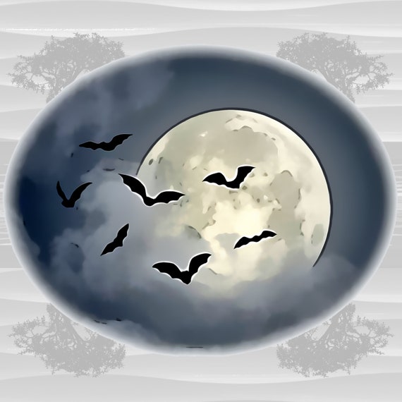 Clip Art Halloween Moon