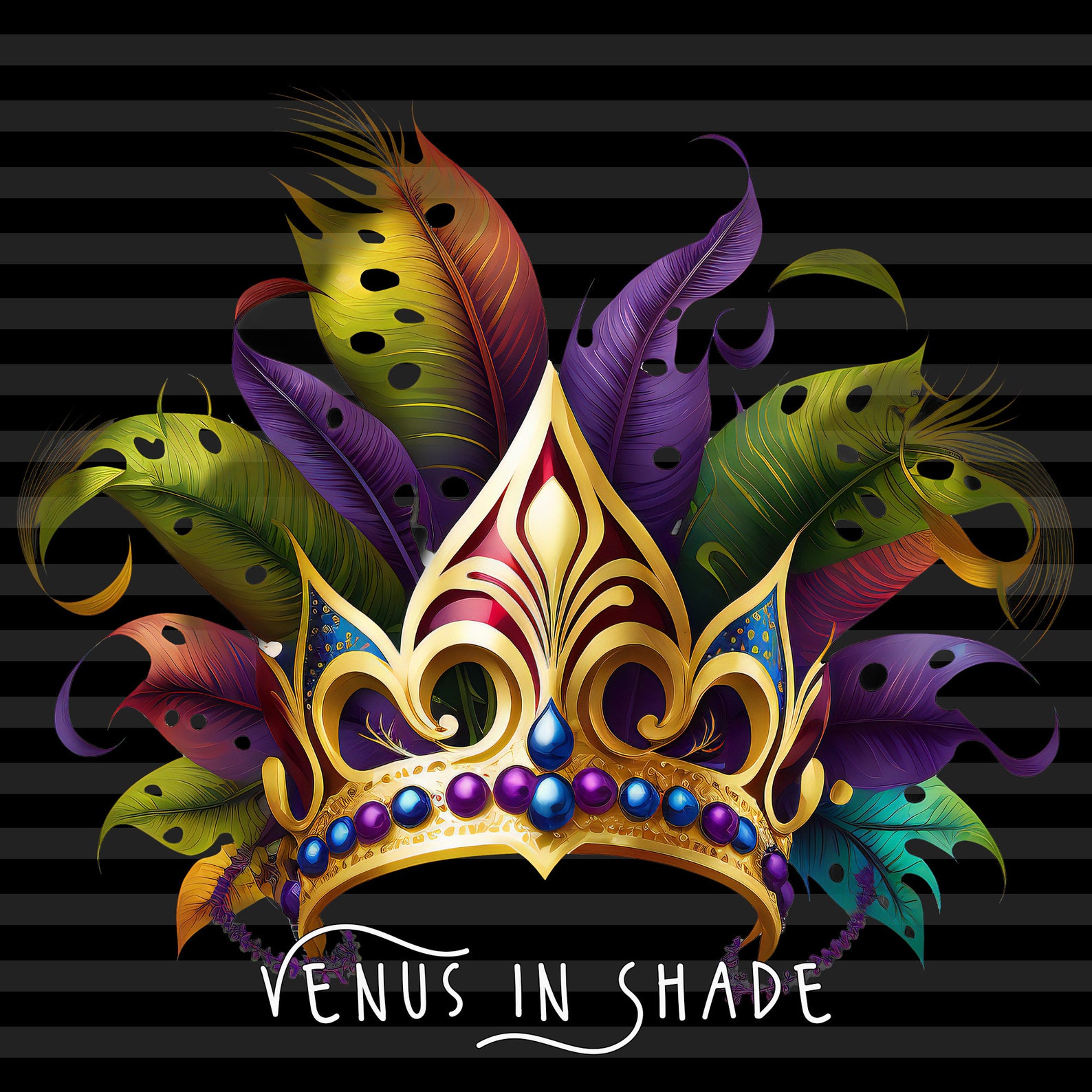 Mardi Gras Crown Cajun Southern Festival Costume Formal Gown Green ...