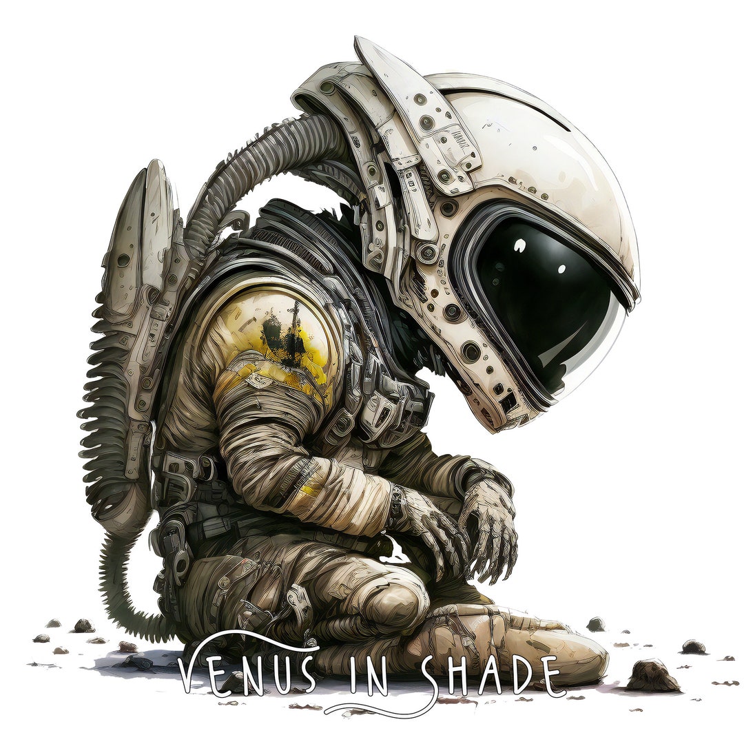 Odd Creature Adorable Space Alien Astronaut Fantasy Monster Woodland ...