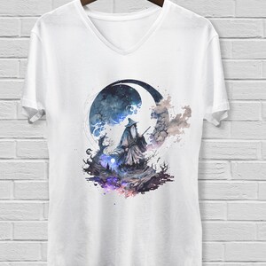 Moon Wizard Magic Sorcerer DND Roleplay Gaming Boss Mob - Etsy