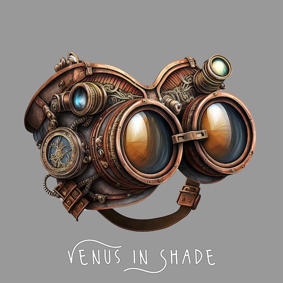 Steampunk Goggles Drawing