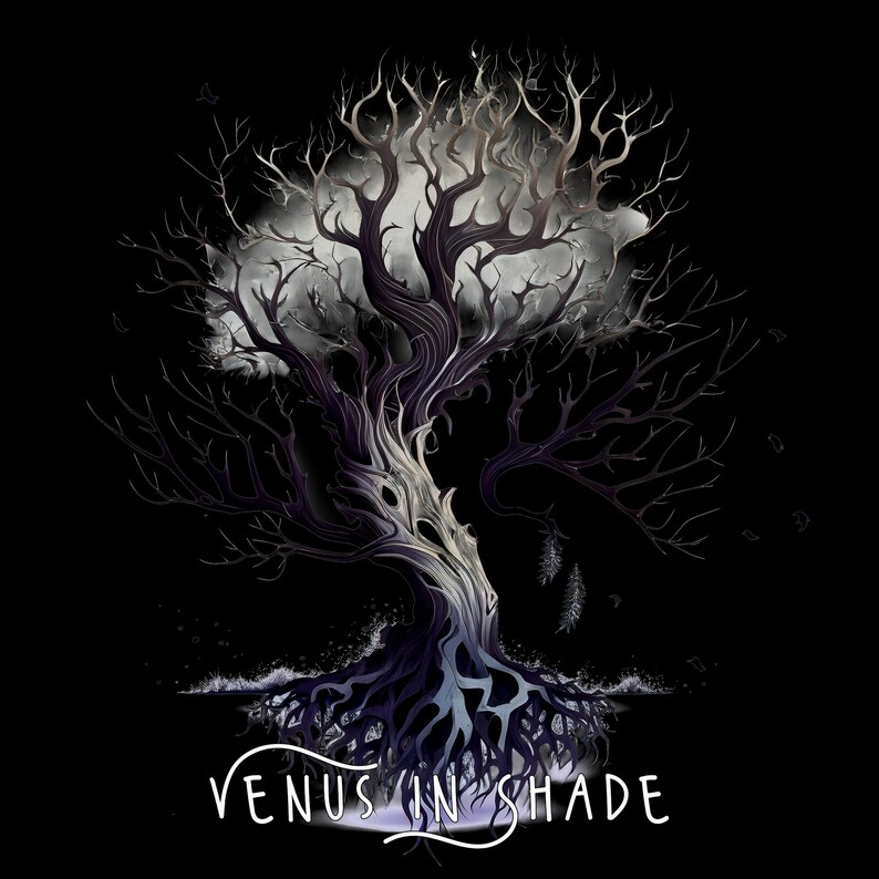 Watercolor Tree of Death Tree of Life Earth and Nature - Etsy