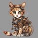 Steampunk Pets Kitten Mechanical Cat Animals Metal - Etsy