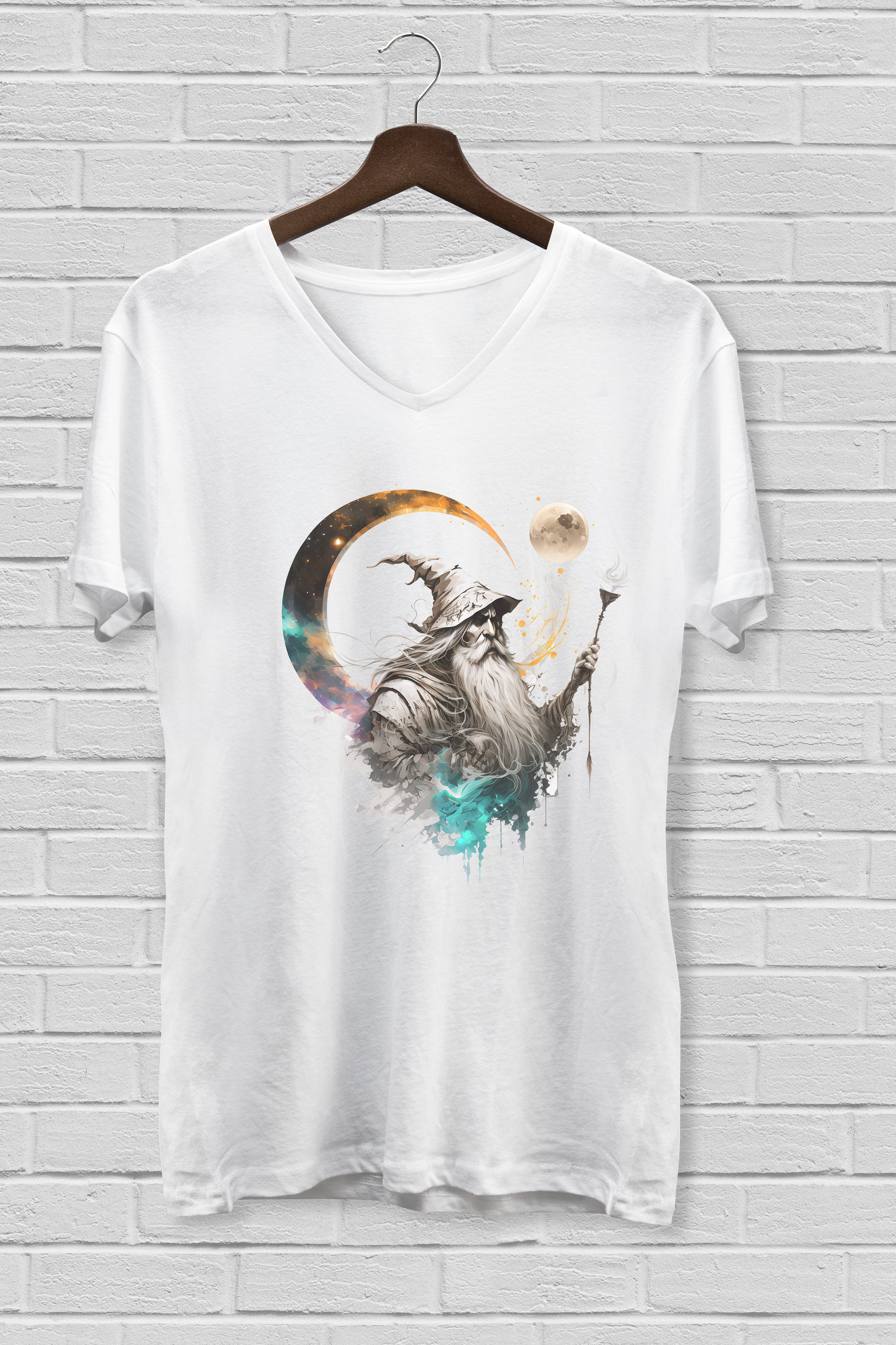 Moon Wizard Magic Sorcerer DND Roleplay Gaming Boss Mob Character ...