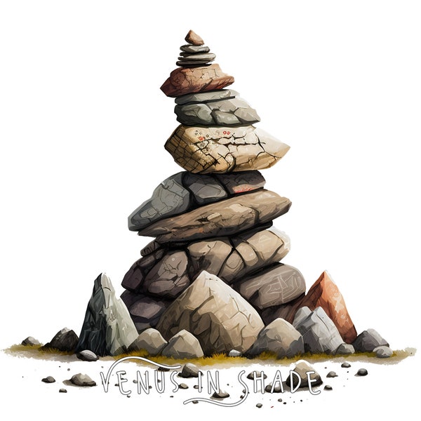 Rock Cairn - Etsy