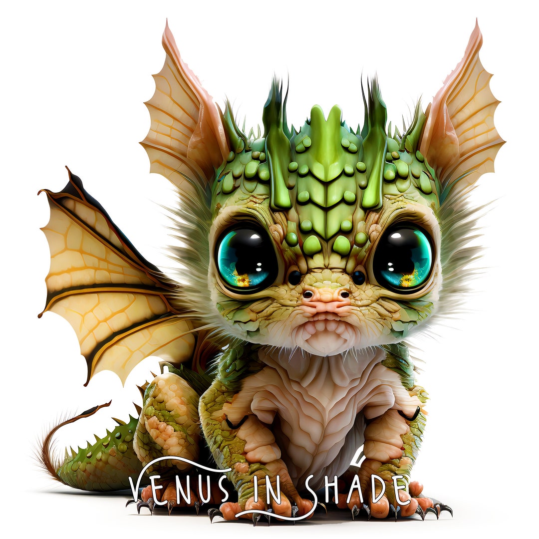 Odd Creature Emerald Mouse Dragon Alien Fantasy Monster Animal Woodland ...