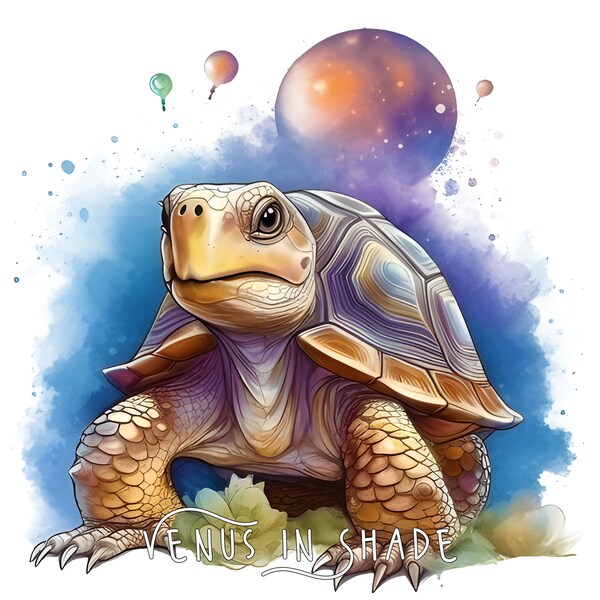 Fantasy Turtle - Etsy