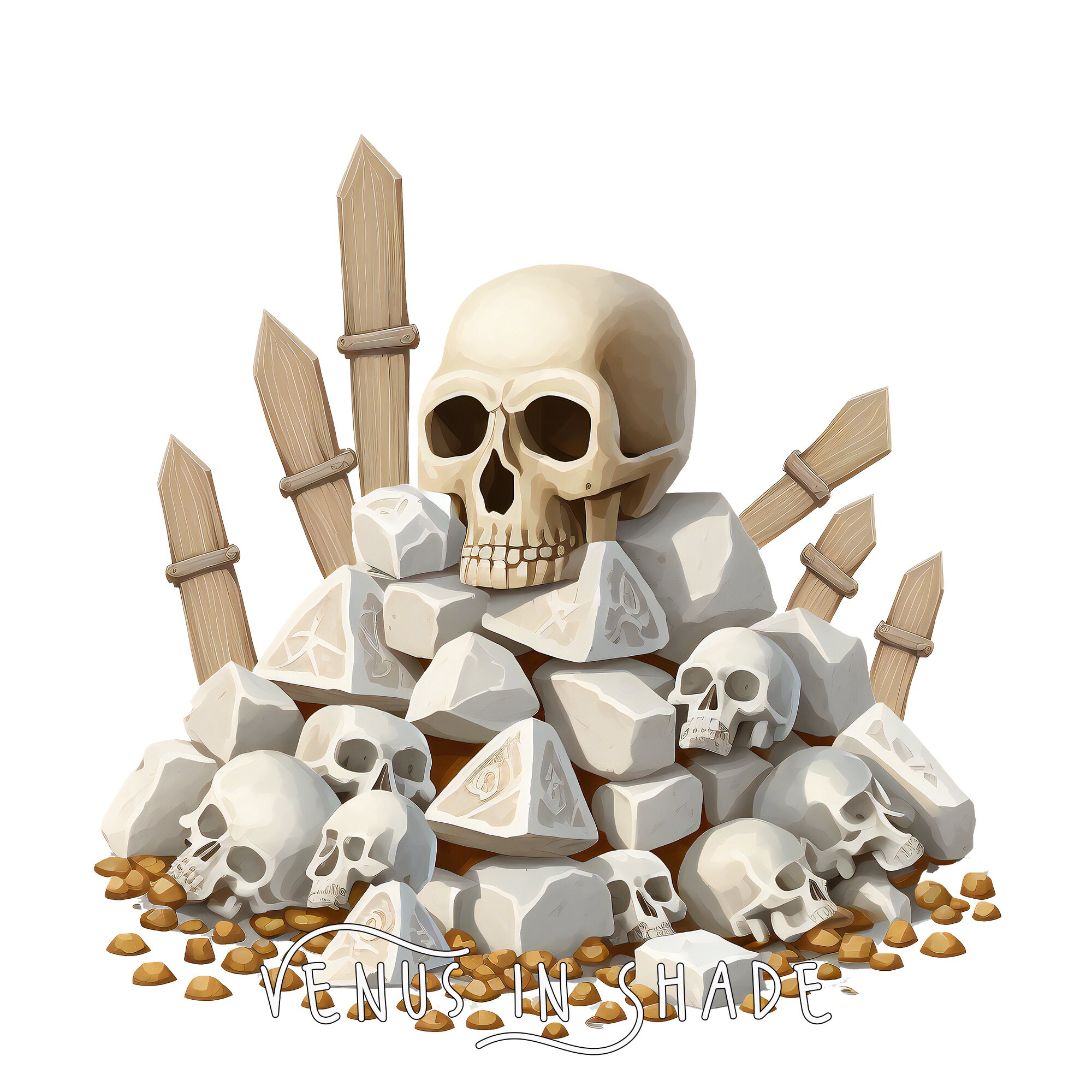 Pile Of Dog Bones Clipart