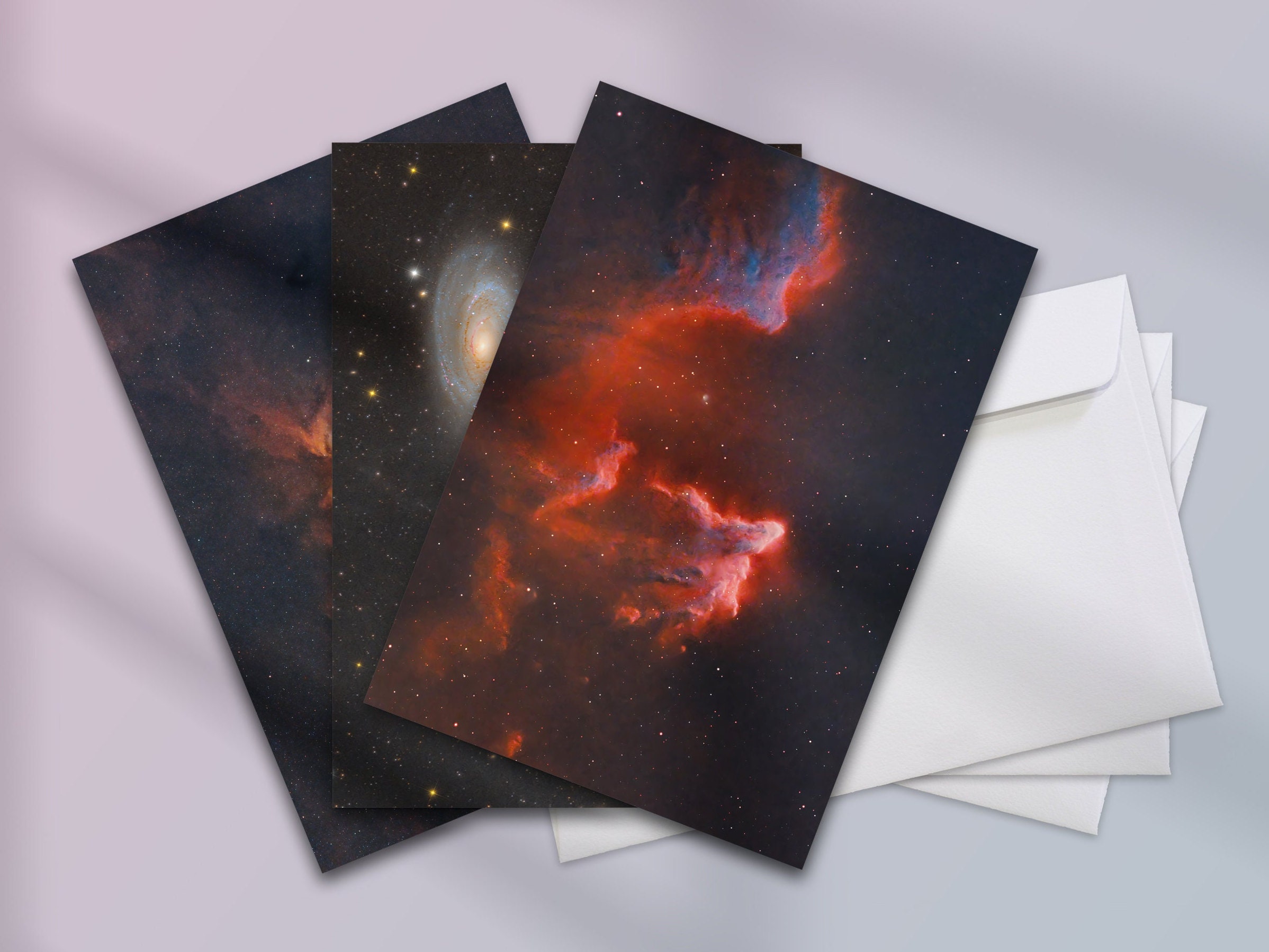 Astronomy Postcards: Space Photography Birthday Cards, 3 Pack - Etsy