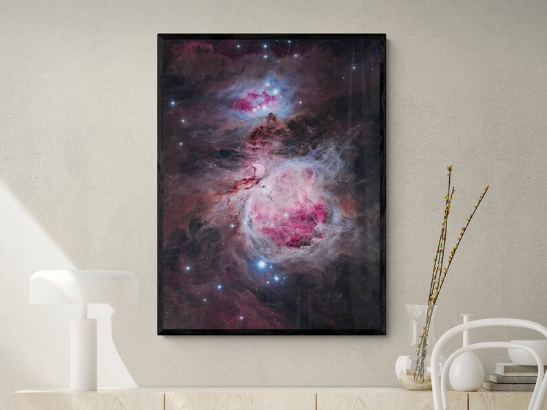 Orion Nebula Space Poster Original Astronomy Photography - Etsy