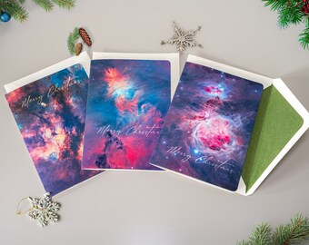 Happy Holidays Card, Comet Greetings Card, Space Christmas Cards, Funny ...