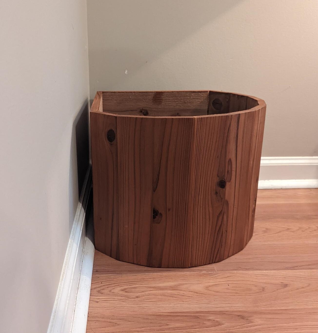 Indoor Cedar Corner Planter Box Flower Box - Etsy