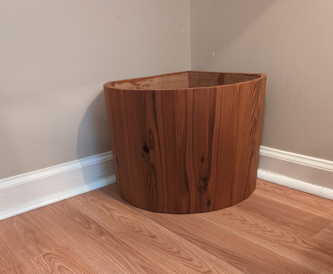 Indoor Cedar Corner Planter Box Flower Box - Etsy