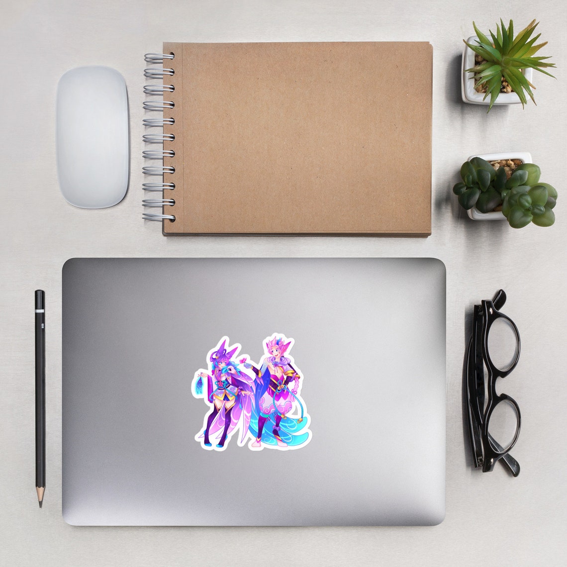 Spirit Blossom Xayah and Rakan Sticker - Etsy
