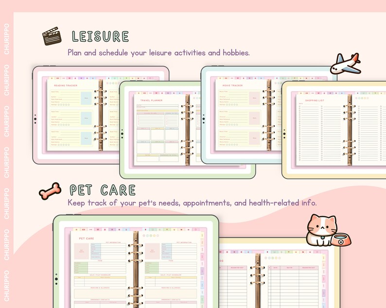 2025 Kawaii Digital Planner | Cute Dated Journal Planner | Goodnotes ...