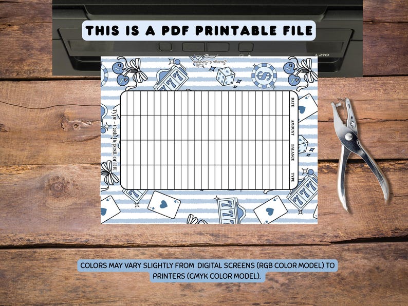 2026 Savings Challenge Book: Letter Size Tracker (PDF Downloadable File ...