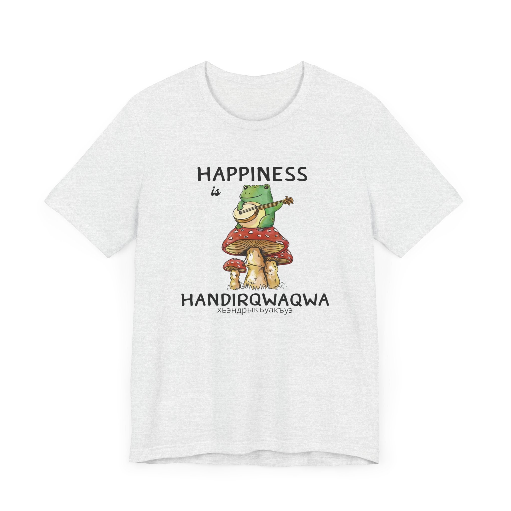 Happiness is Handirqwaqwa Adult Unisex Jersey Short Sleeve Tee Adigha ...