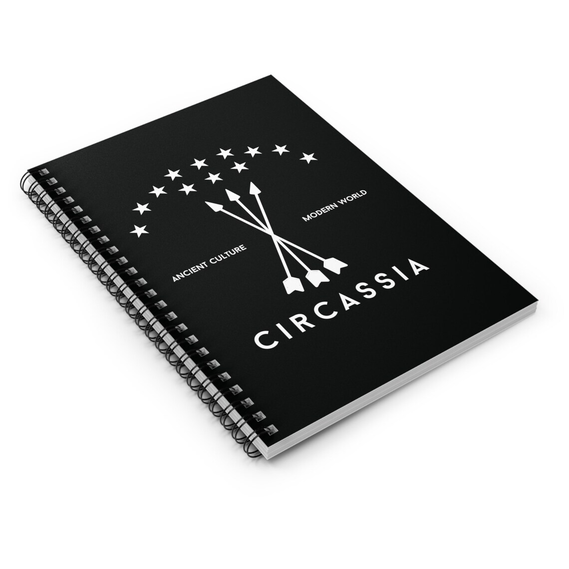 Ancient Culture Modern World Circassia Spiral Notebook Ruled Line ...