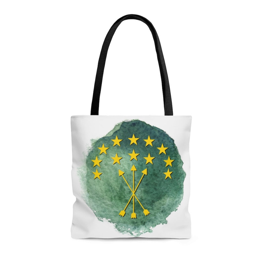 Green Watercolor Circassian Flag Emblem Circassia Circassian Caucasus ...