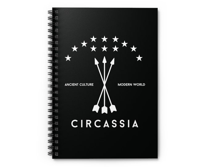 Ancient Culture Modern World - Circassia - Spiral Notebook - Ruled Line ...