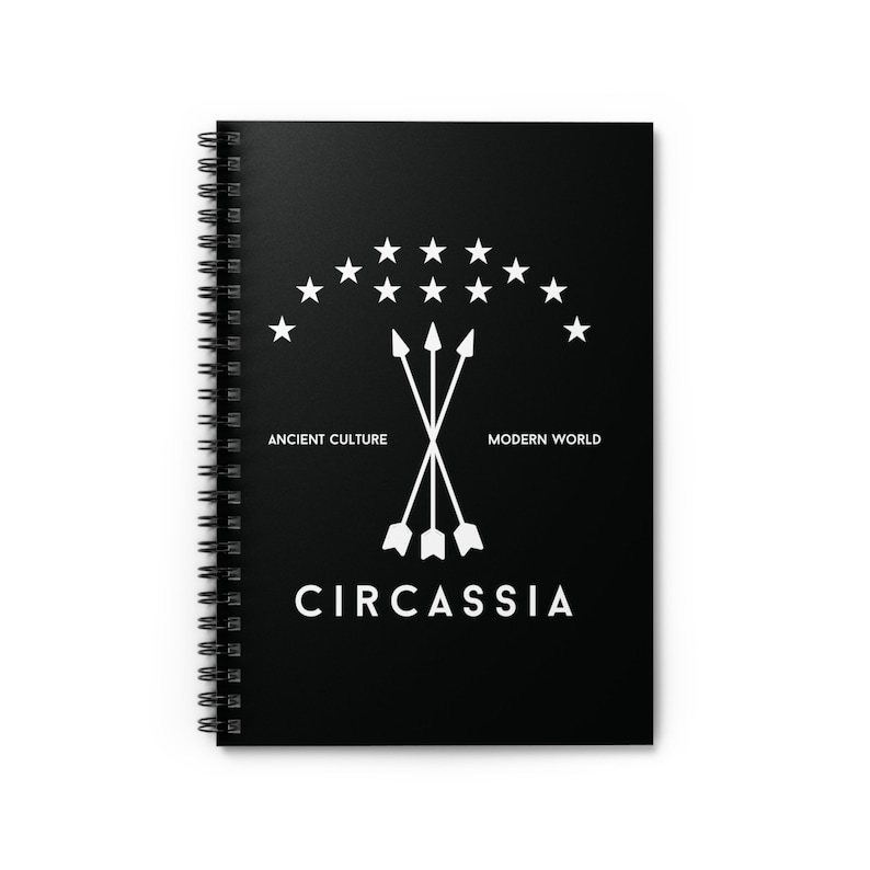 Ancient Culture Modern World - Circassia - Spiral Notebook - Ruled Line ...