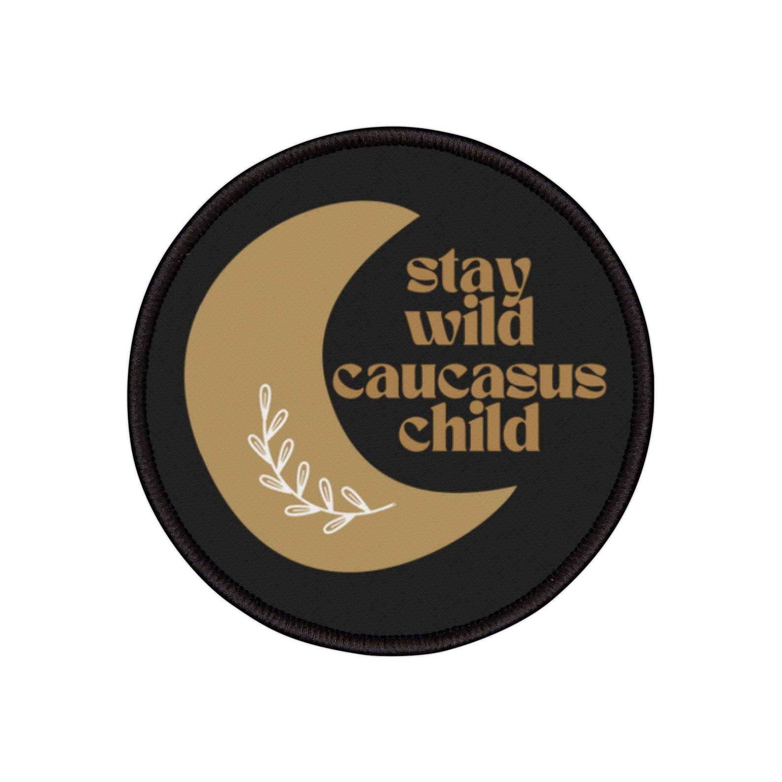 Stay Wild Caucasus Child Iron-on Patch Circassian Chechnya Dagestan ...