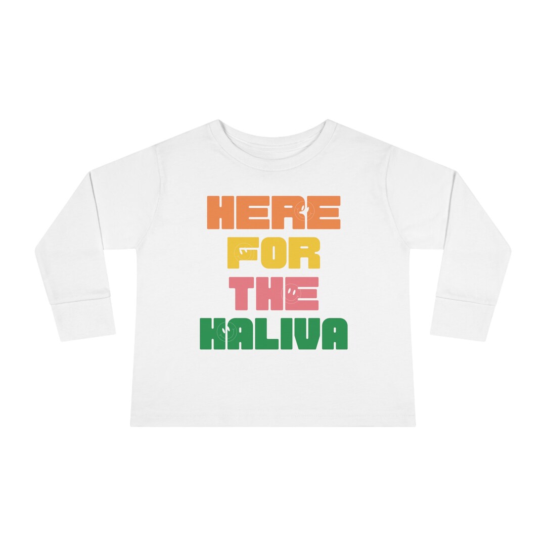 Toddler Here for the Haliva With Colorful Stars Circassian Flag on Back ...