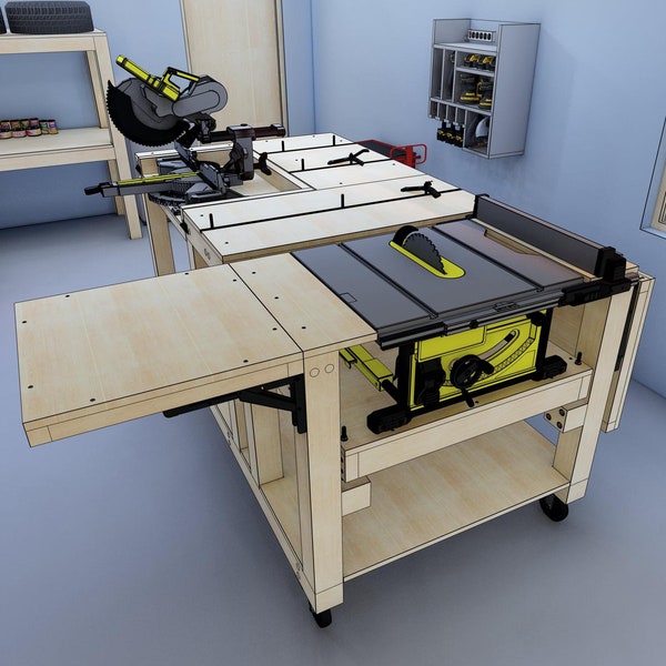 Table Saw Work Bench - Etsy