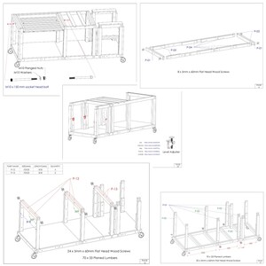 Workbench 3D Pdf and Assembly Instructions Download, DIY Workbench Plan ...