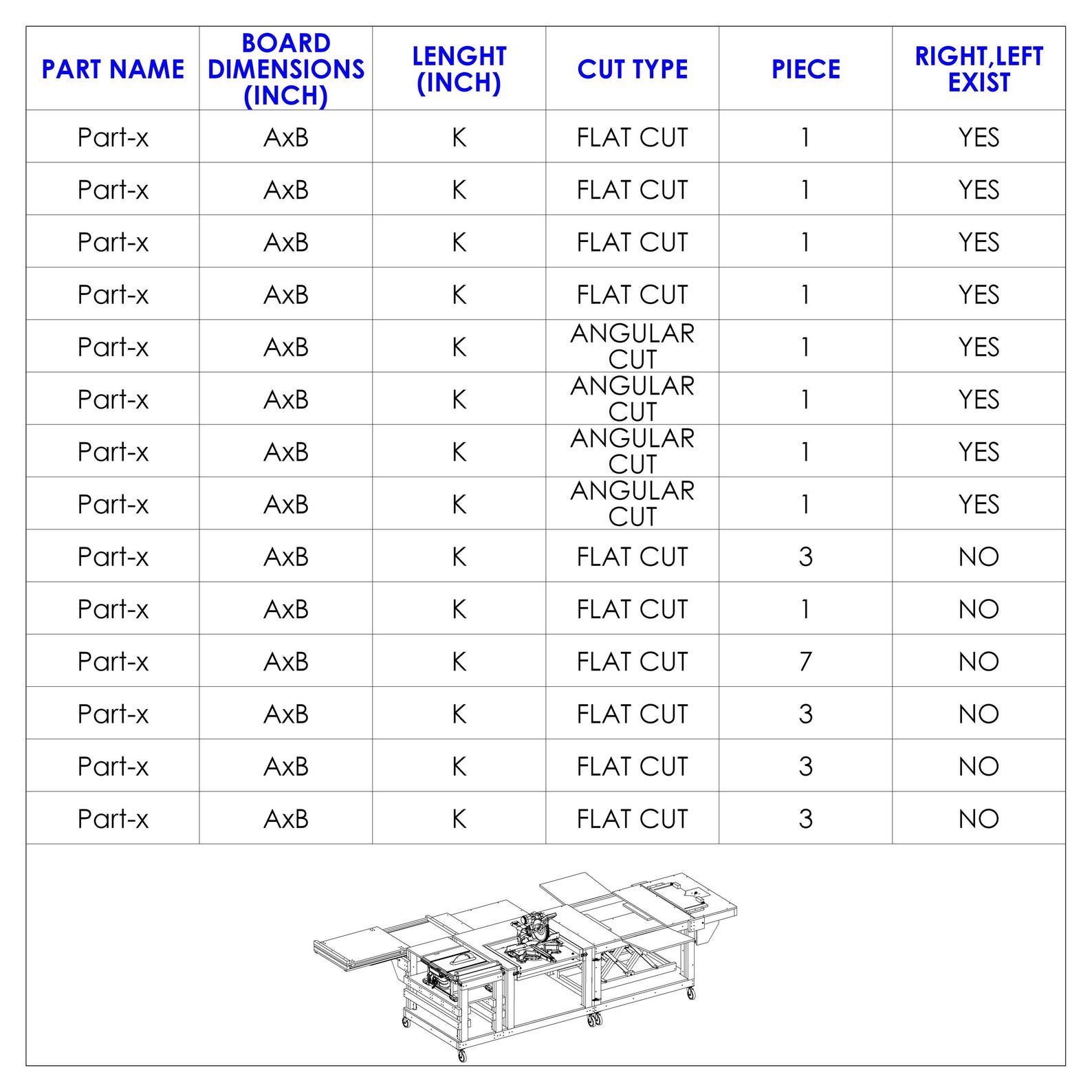 Workbench Plan With 3D PDF Document and Assembly Instructions PDF ...