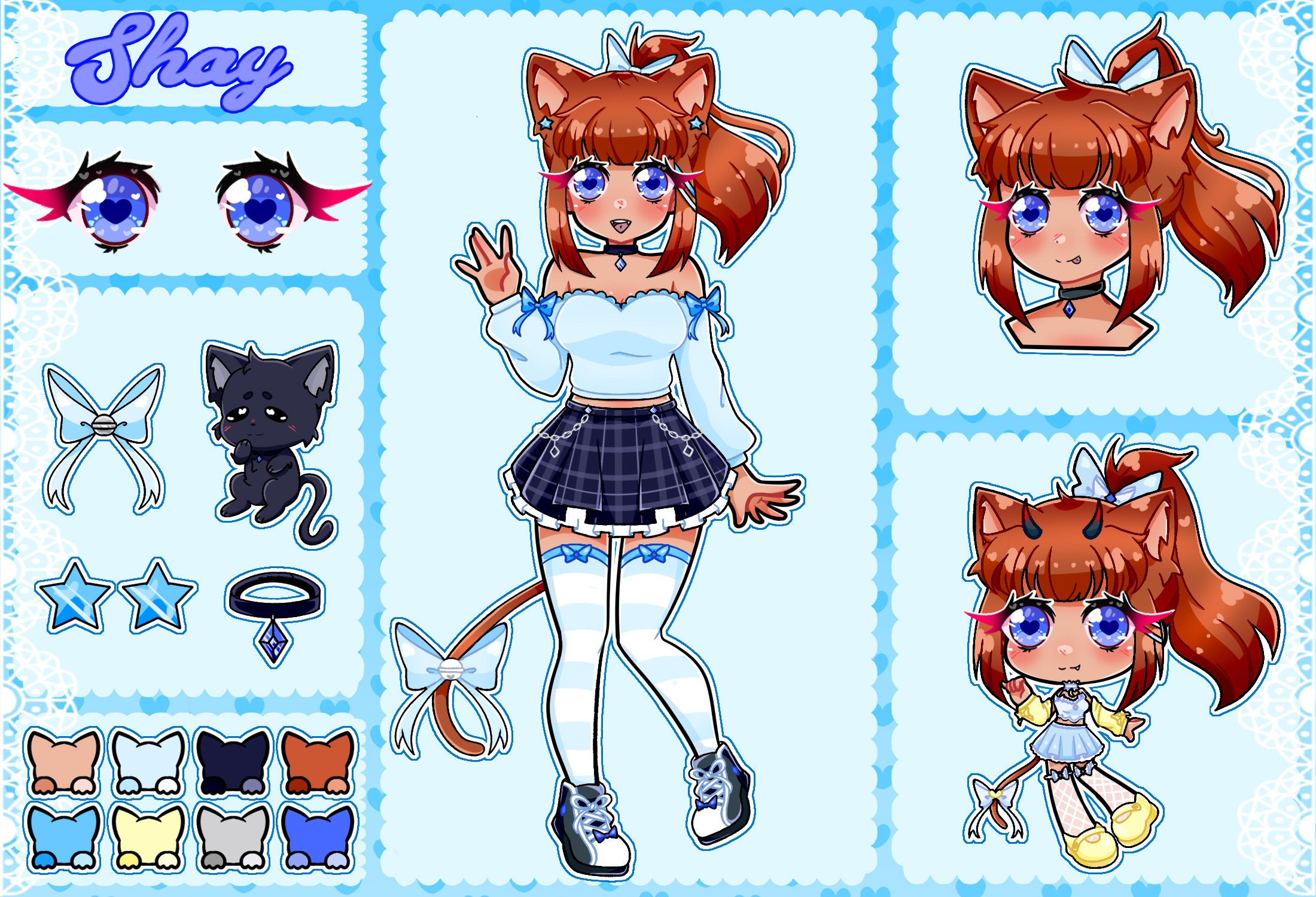 Character Reference Sheet Character Sheet Reference Sheet - Etsy