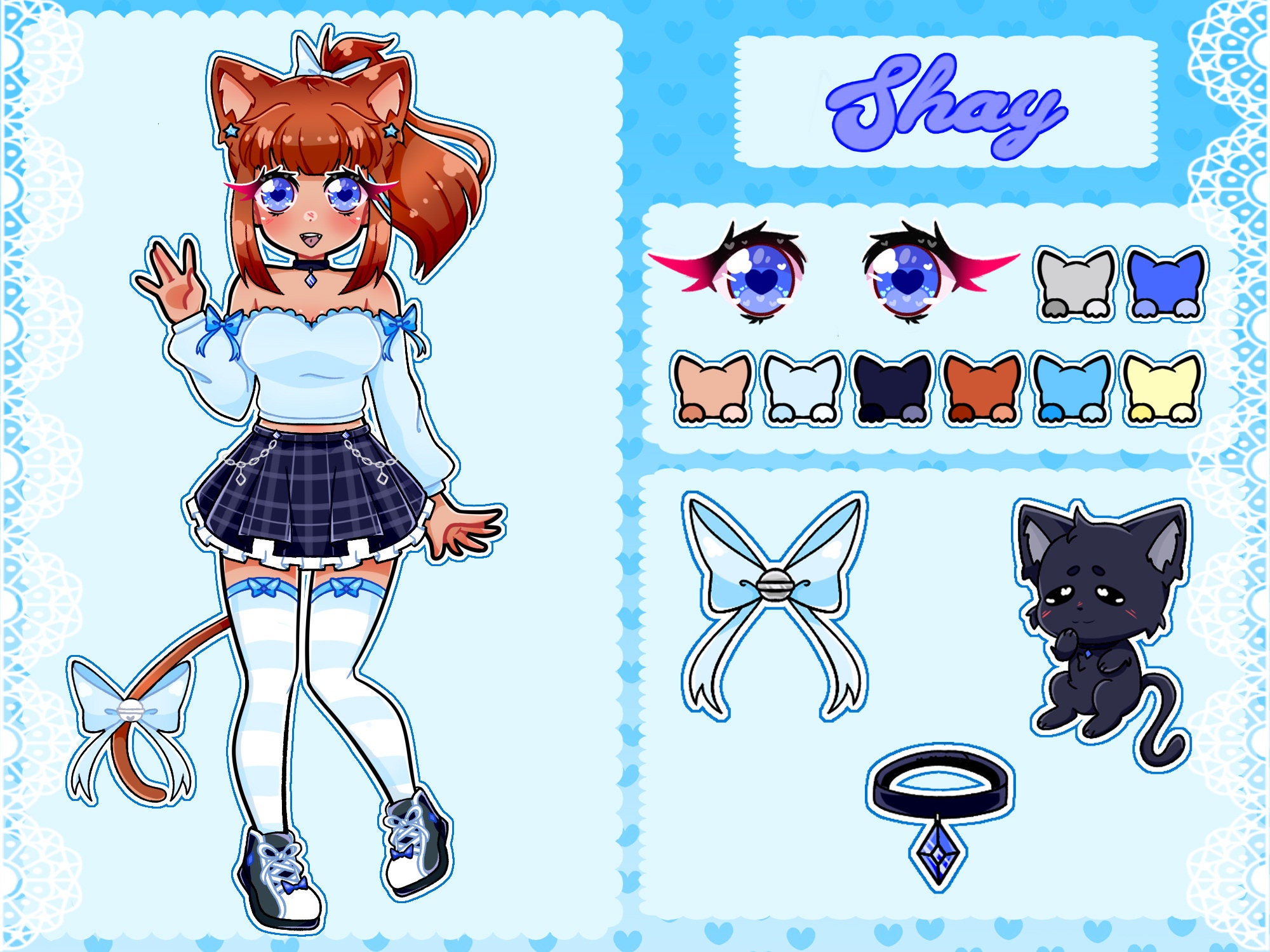 Character Reference Sheet Character Sheet Reference Sheet - Etsy