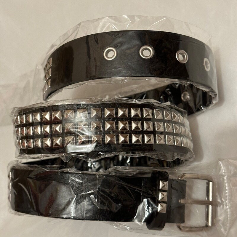 Studded Belt - Etsy