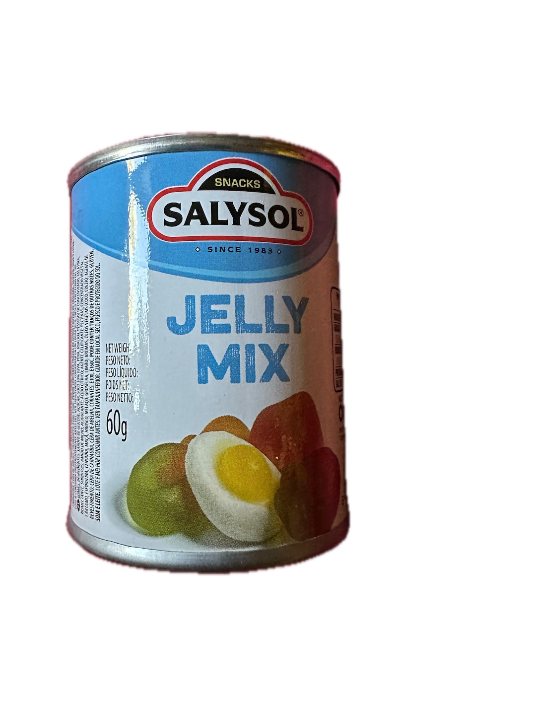 Salysol Jelly Mix Candy Sweets Gummies Can Tin 60g - Etsy