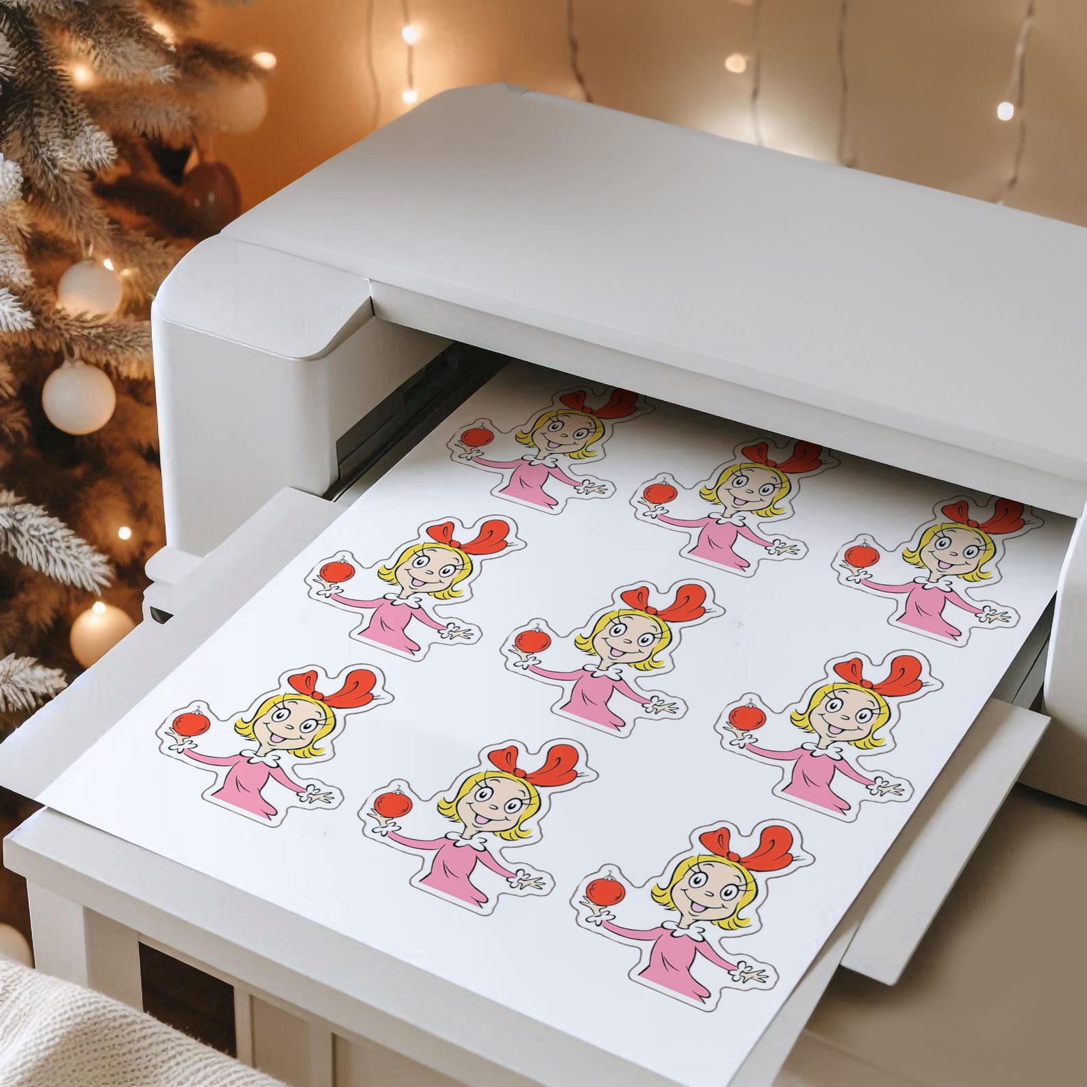 Grinch Theme Cupcake Toppers, DIY Grinch Printable Toppers, Grinch ...