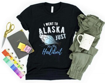 Halibut Fishing Shirt - Etsy