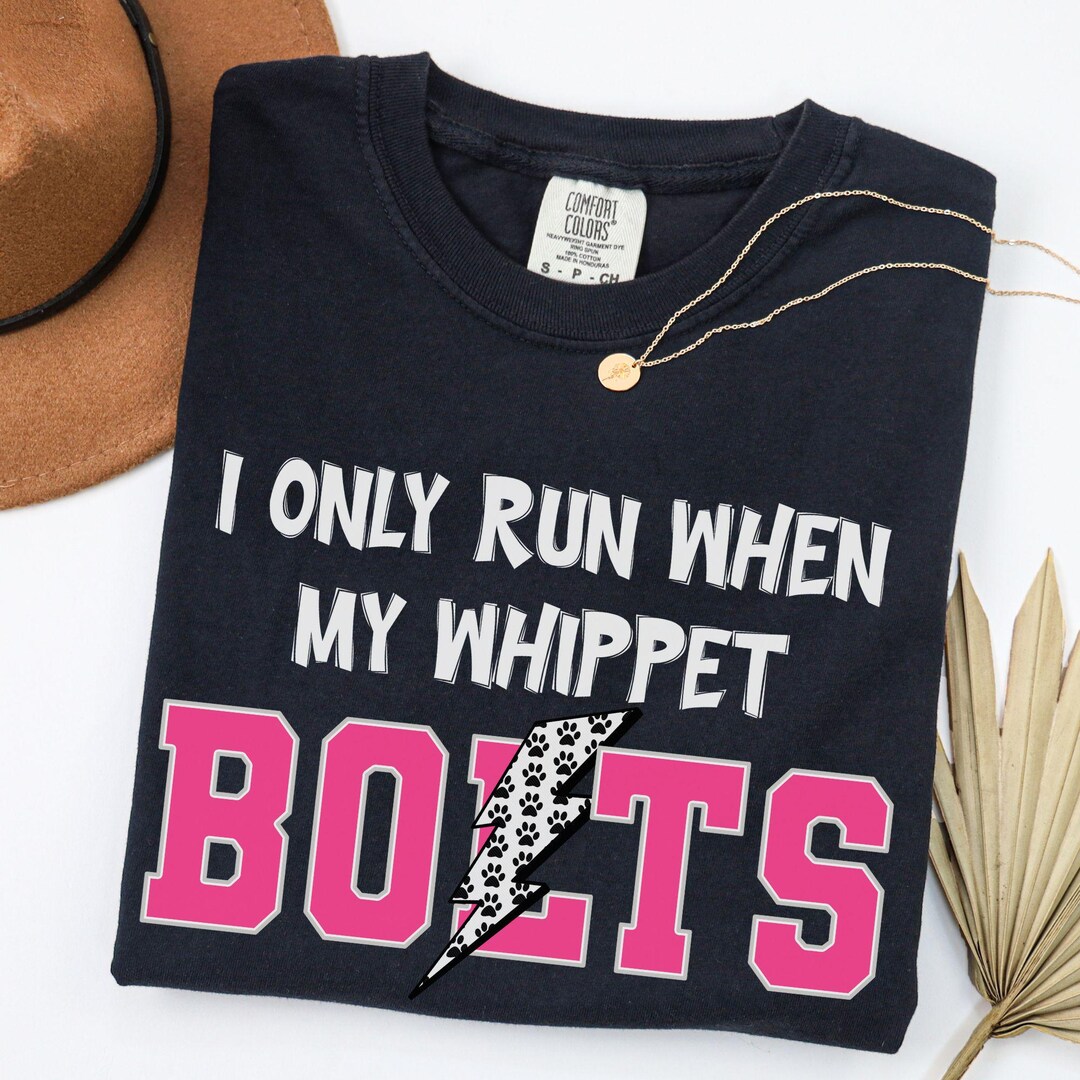 Funny Whippet Dog T-shirt, Comfort Colors 1717, Workout Exercise Tee ...
