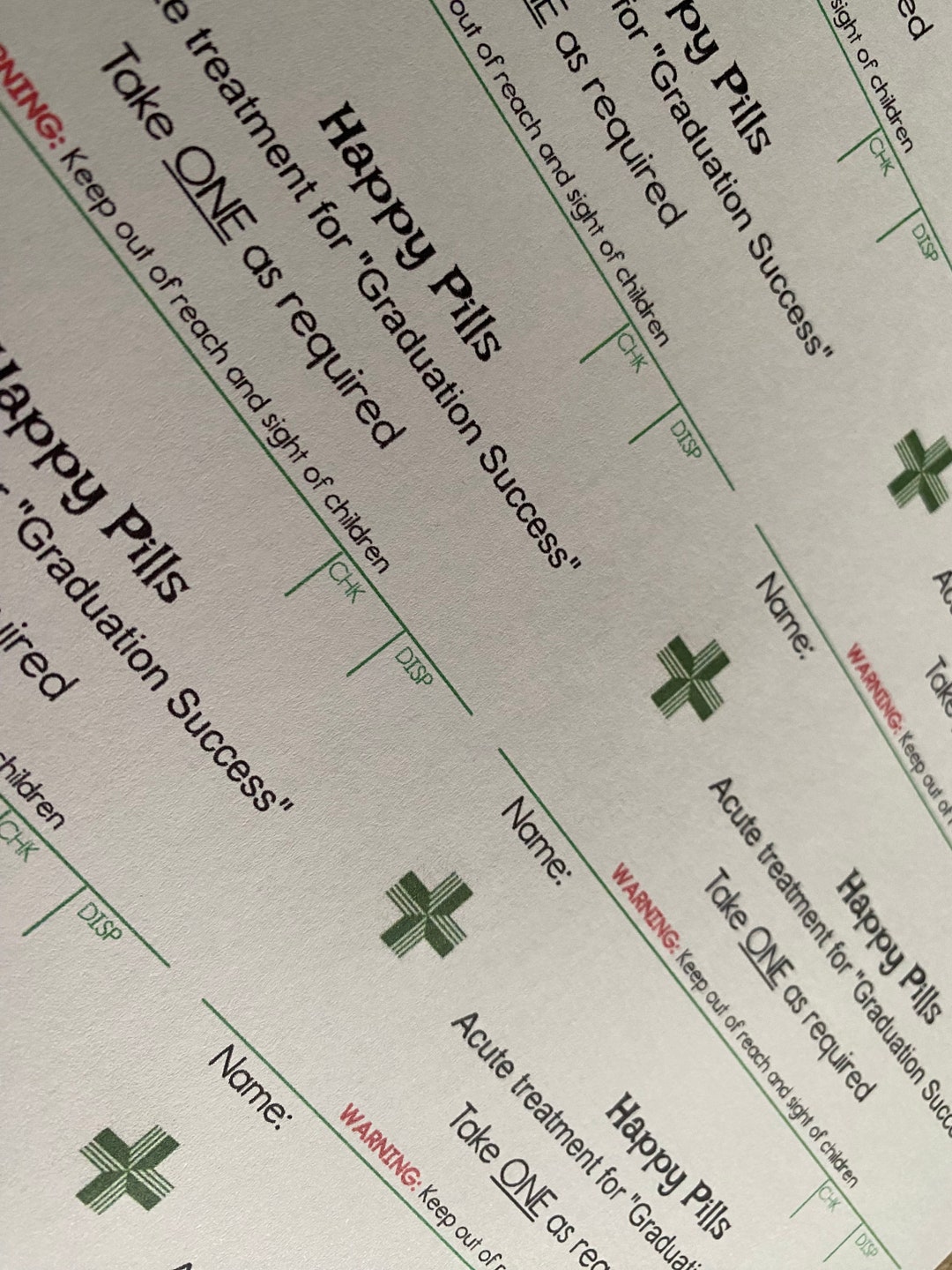 Prescription "happy Pills" Label! PRINTABLE Prescription Label ...
