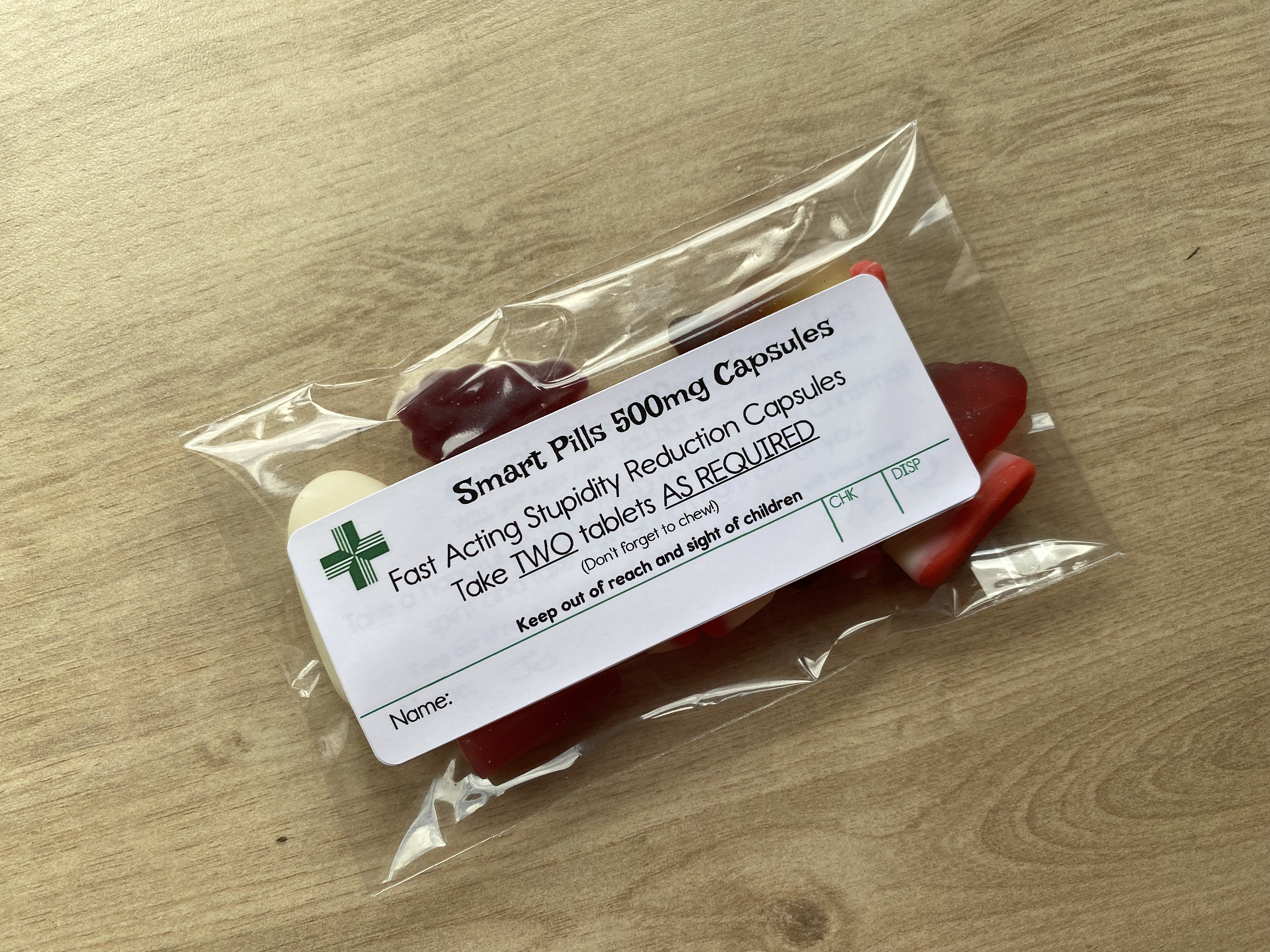 Prescription Smart Pills Label PRINTABLE Prescription Label for Funny ...